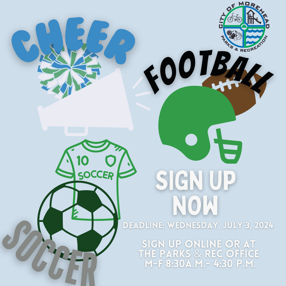 Youth Football, Cheer and Soccer Signups happening until Wednesday ...